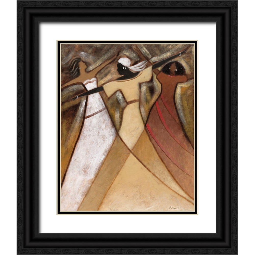 Hefferan, Rob 20x24 Black Ornate Wood Framed with Double Matting Museum ...