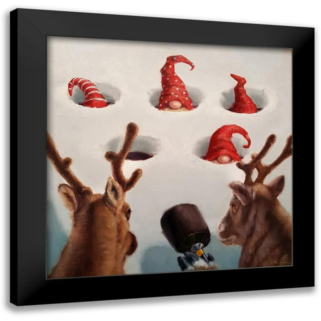 Heffernan, Lucia 12x12 Black Modern Framed Museum Art Print Titled ...