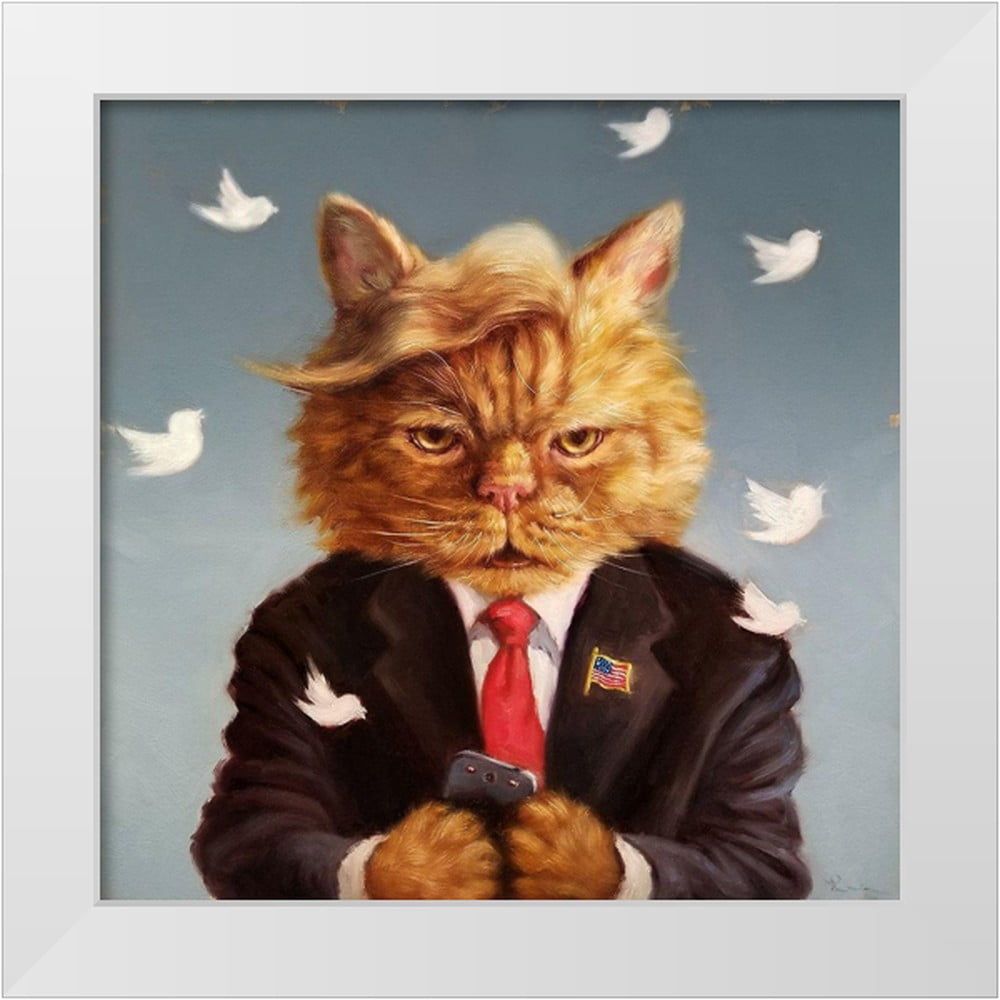 Heffernan, Lucia 12x12 White Modern Wood Framed Museum Art Print Titled ...