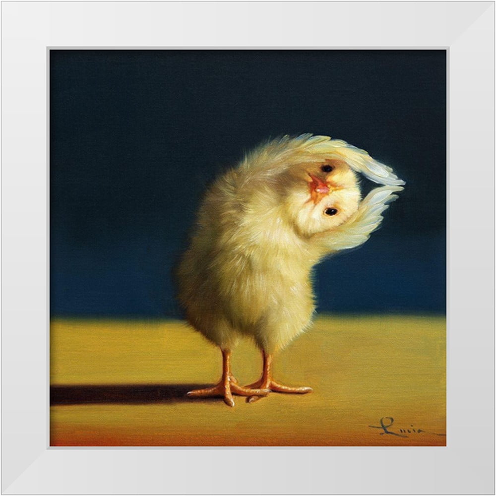 Heffernan, Lucia 12x12 White Modern Wood Framed Museum Art Print Titled ...