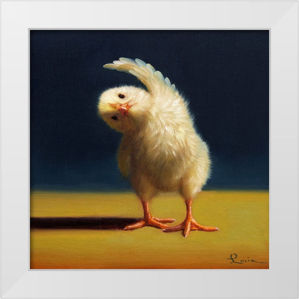 Heffernan, Lucia 12x12 White Modern Wood Framed Museum Art Print Titled ...