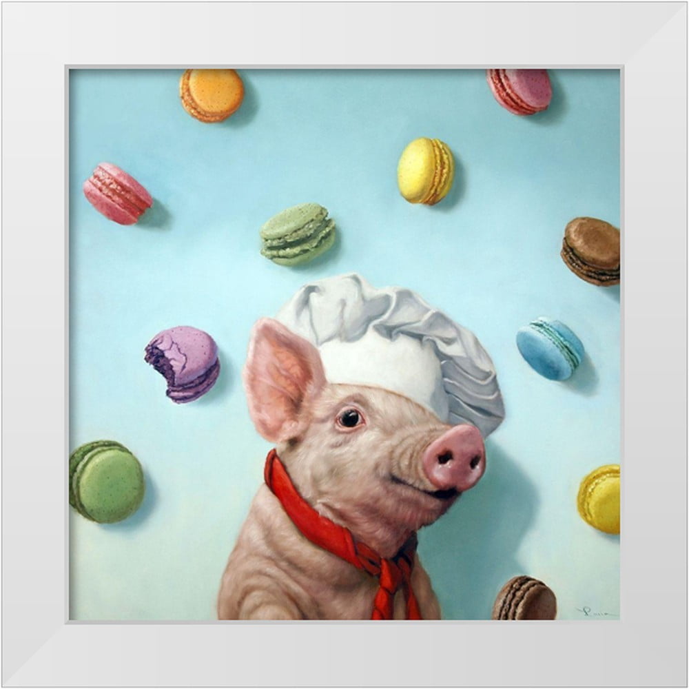 Heffernan, Lucia 20x20 White Modern Wood Framed Museum Art Print Titled - Bakers Dream - Walmart.com