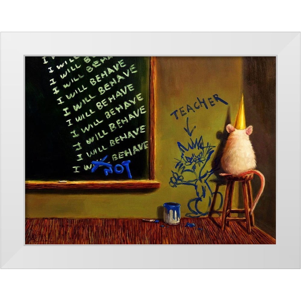 Heffernan, Lucia 24x19 White Modern Wood Framed Museum Art Print Titled ...