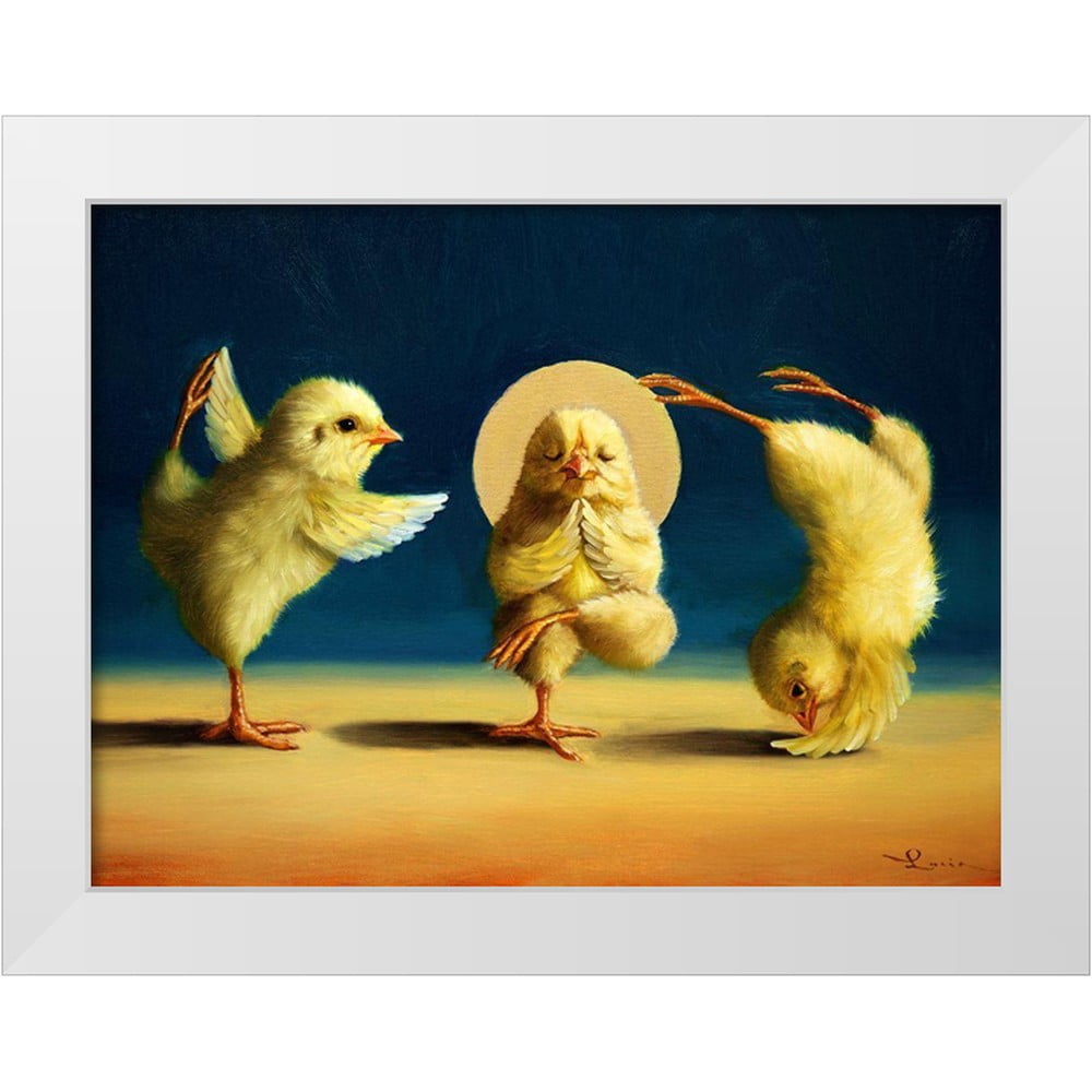 Heffernan, Lucia 24x19 White Modern Wood Framed Museum Art Print Titled ...