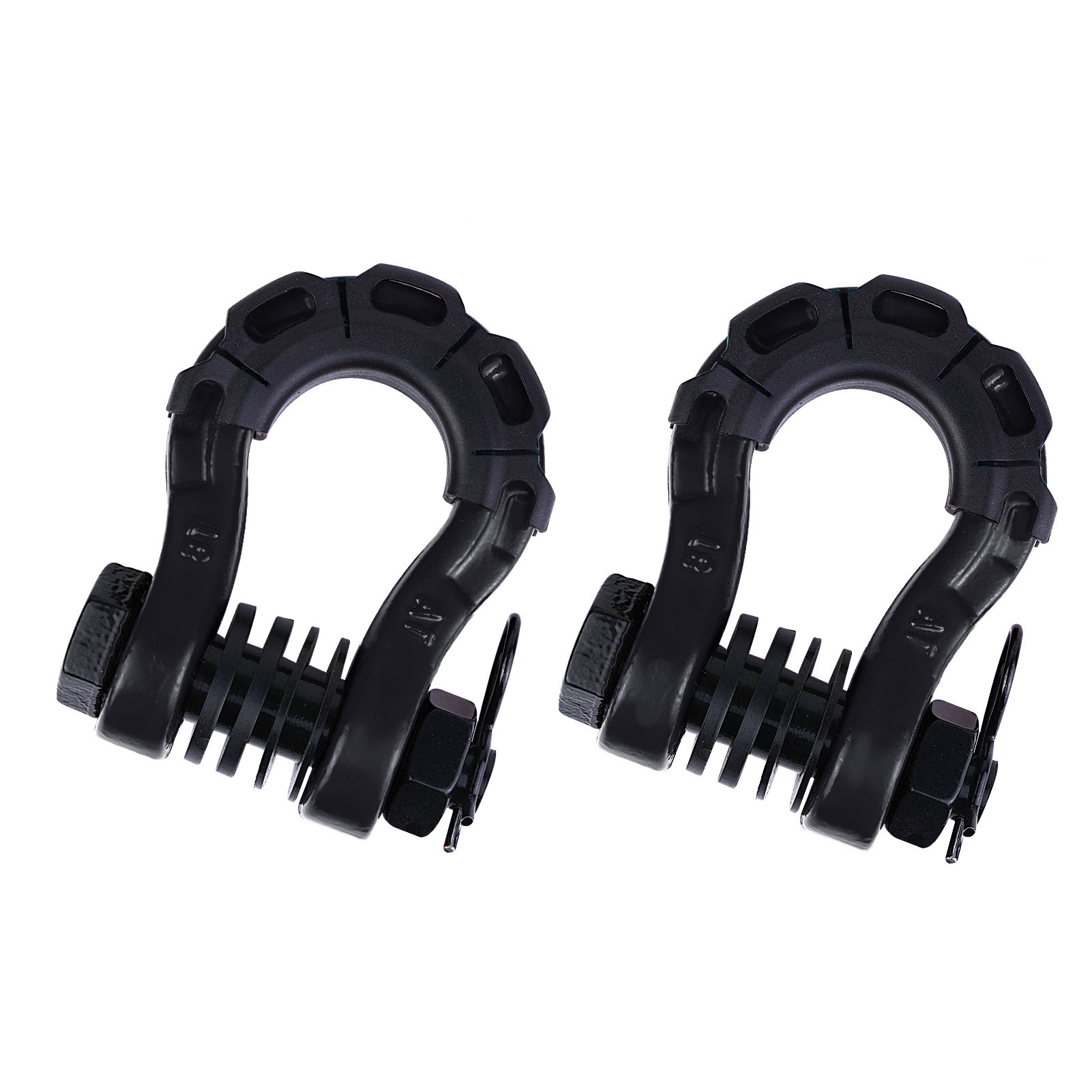 Hefilesy 2piece 2Pack 3/4 D Ring Shackles Shackle Shackle U-Hook Rugged ...