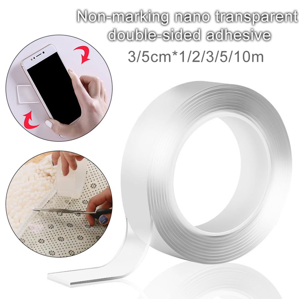 Heflashor Double Sided Mounting Tape,Heavy Duty Removable Adhesive Tape ...