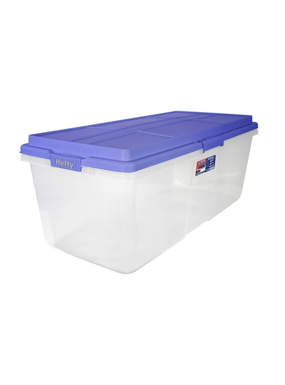 Plastic Totes in Plastic Storage Bins & Boxes | Clear - Walmart.com