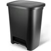 18 Gallon Large Kitchen Swing Top Lid Trash Can, 4 Pack Plastic Trash ...