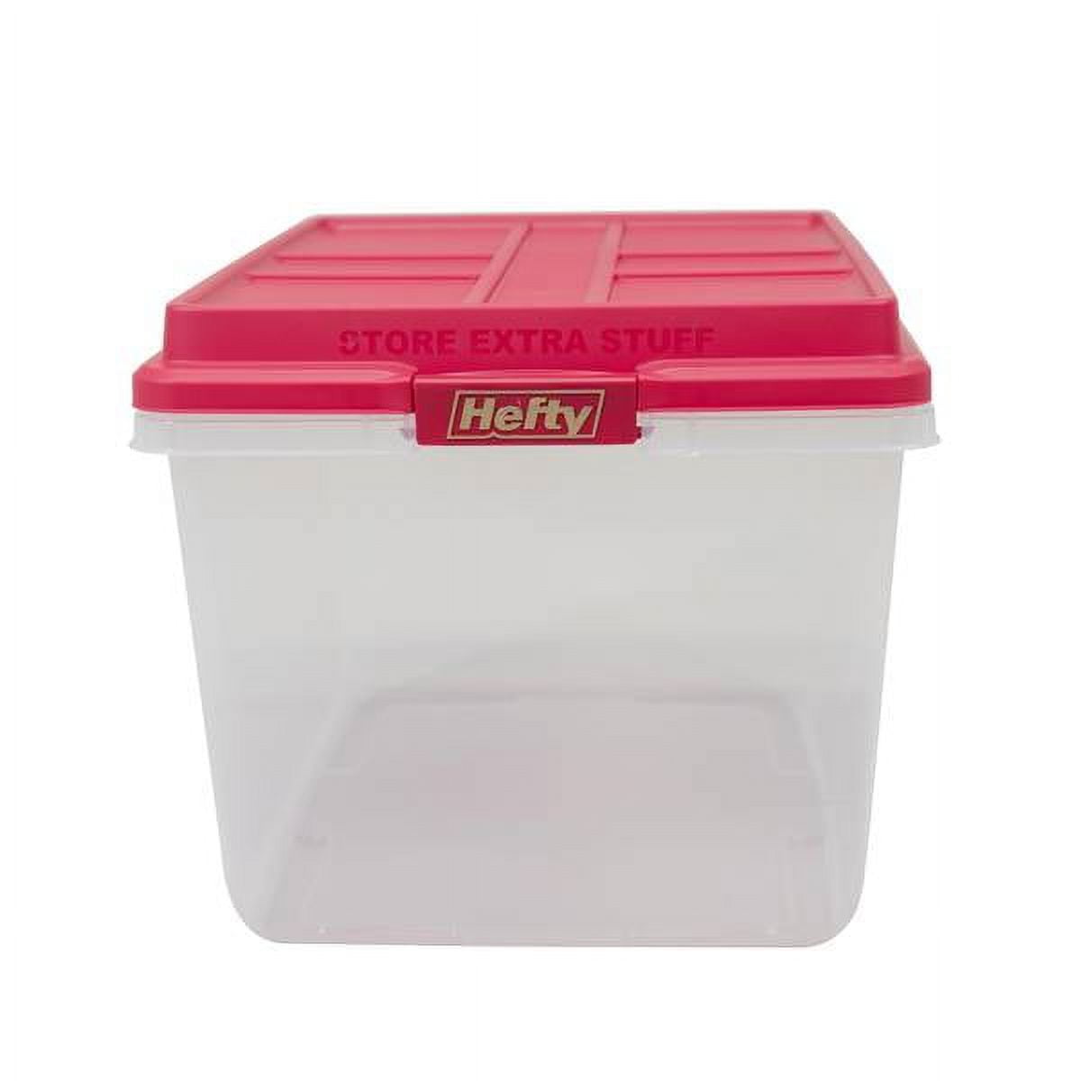 Hefty 72 Quart HI-RISE Storage Bin - Walmart.com