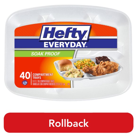 Compartment Dinner Plates