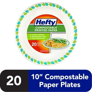 Hefty Style Foam Plates, Square, Red, 10 Inch, 20 Count - Walmart.com