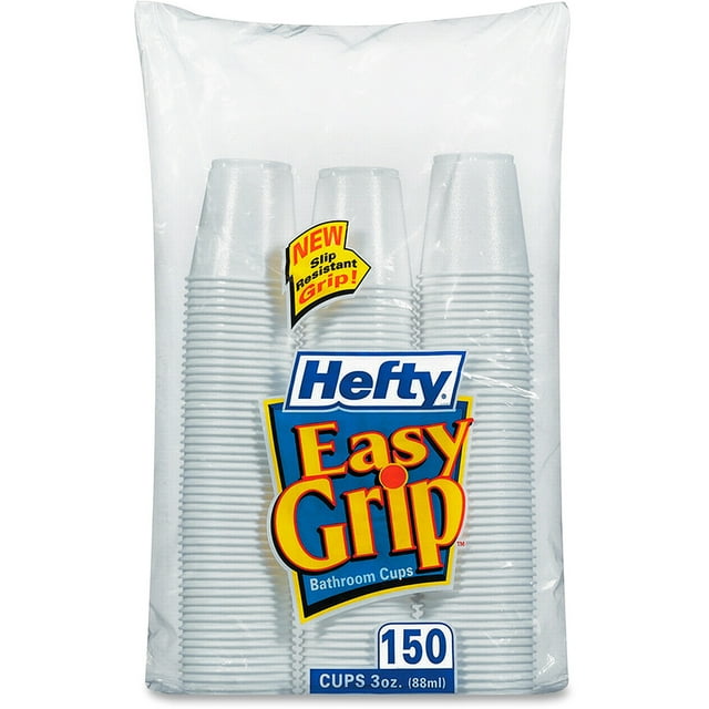 Hefty Easy Grip Bathroom Cups - Walmart.com