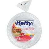 Pactiv Hefty Foam Plates, Compartment, Soak Proof, 8-7/8", White ...