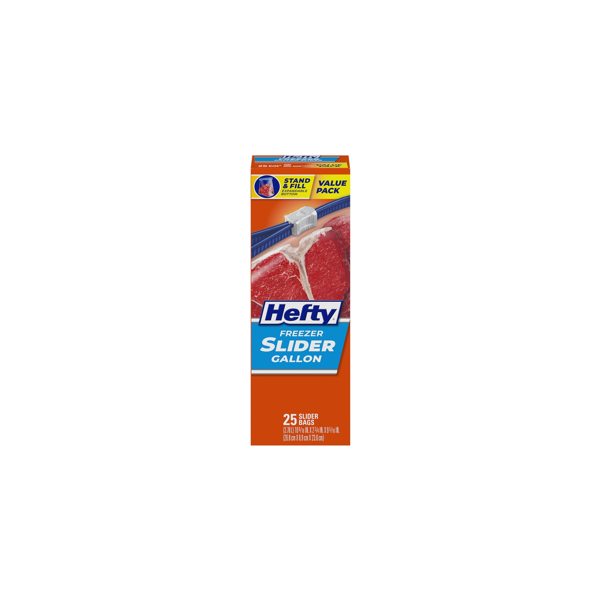 Hefty Gallon Freezer Storage Slider Bags (Pack of 8) - Walmart.com
