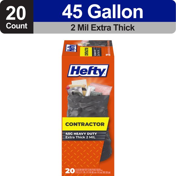 Contractor Trash Bags in Trash Bags - Walmart.com