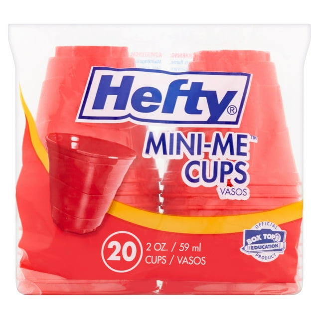 Hefty Mini-Me 2 oz Cups, 20 count - Walmart.com