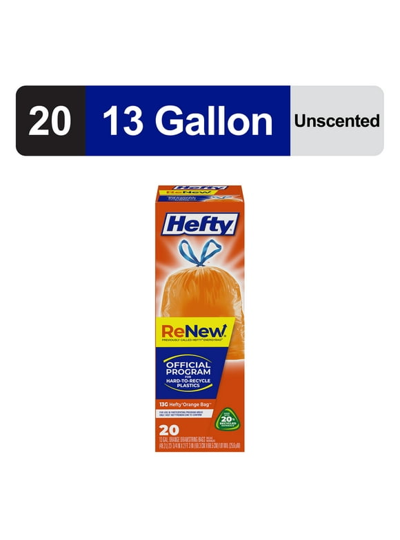 Hefty Trash Bags in Trash Bags - Walmart.com