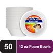 Hefty Supreme Disposable Soak-Proof Foam Bowls - 20oz. Pack of 120 ...