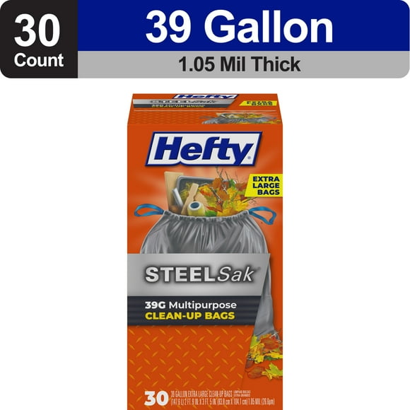 Hefty Trash Bags in Trash Bags - Walmart.com