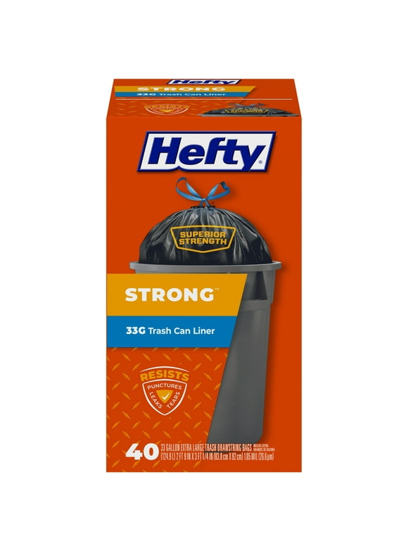 Hefty Trash Bags in Trash Bags - Walmart.com