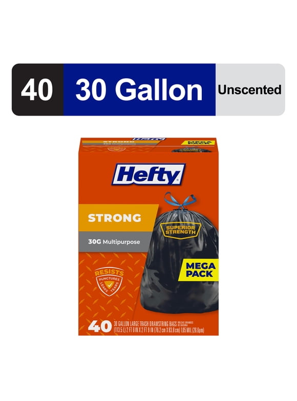 30 Gallon Trash Bags in Trash Bags - Walmart.com