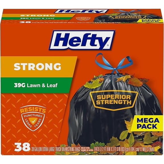 39 Gallon Trash Bags