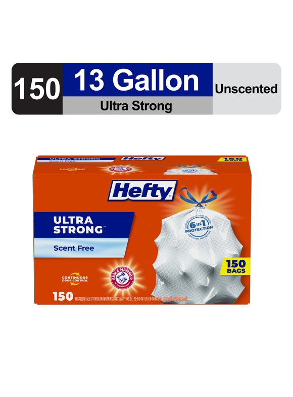 Hefty Trash Bags in Trash Bags - Walmart.com