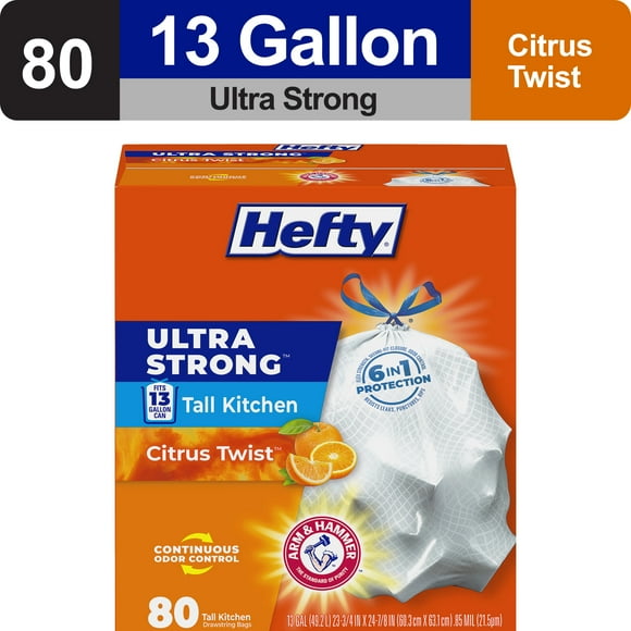13 Gallon Trash Bags in Trash Bags - Walmart.com