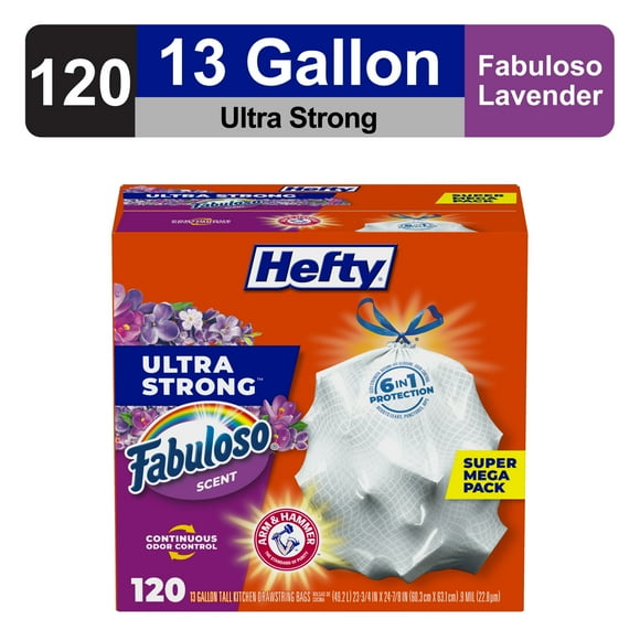 13 Gallon Trash Bags in Trash Bags - Walmart.com