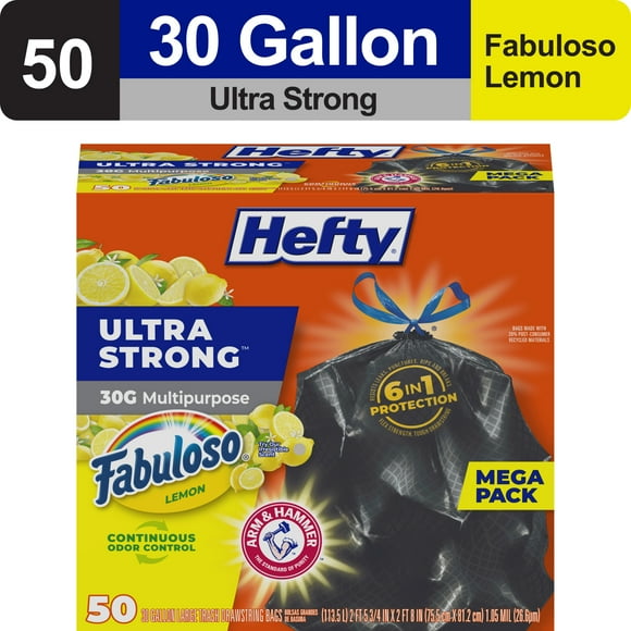 30 Gallon Trash Bags in Trash Bags - Walmart.com