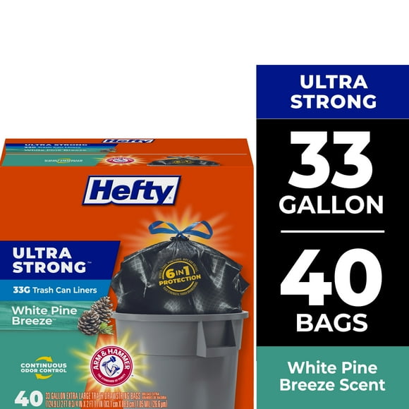 large black garbage bags