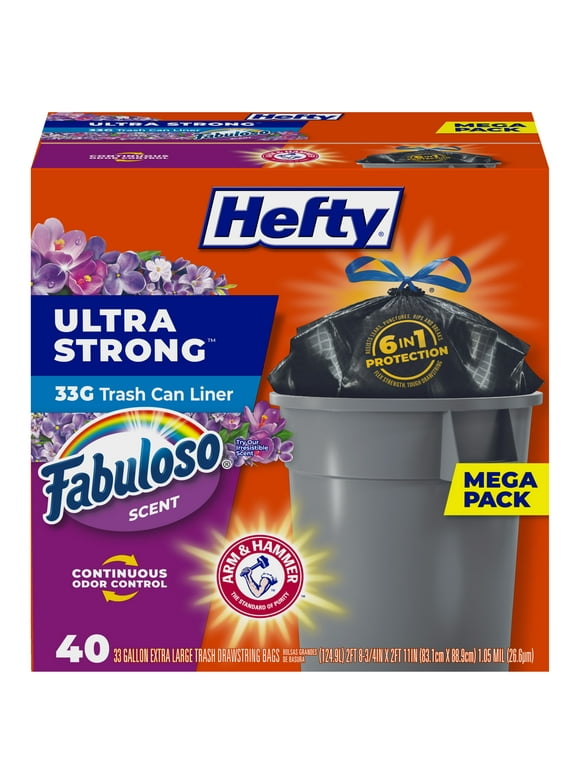 Hefty Trash Bags in Trash Bags - Walmart.com