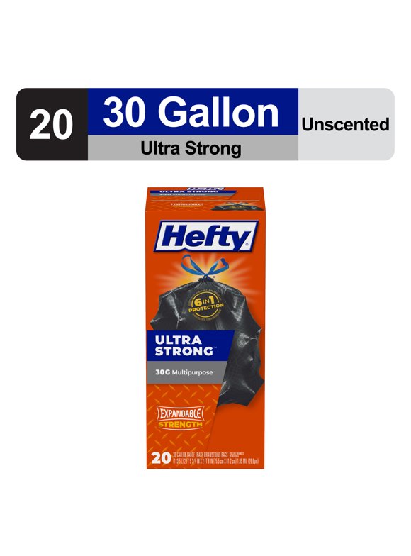 Hefty Trash Bags in Trash Bags - Walmart.com