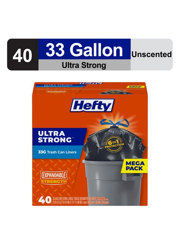 Hefty Trash Bags in Trash Bags - Walmart.com