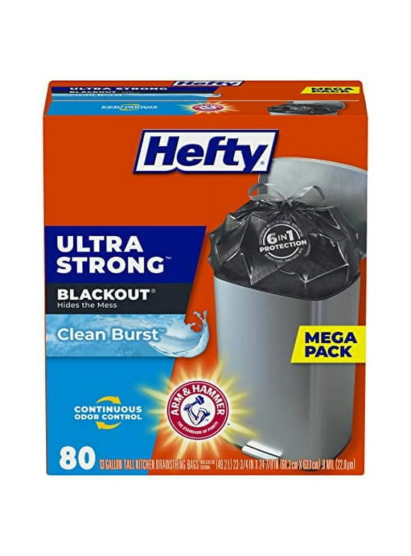 Hefty Trash Bags in Trash Bags - Walmart.com