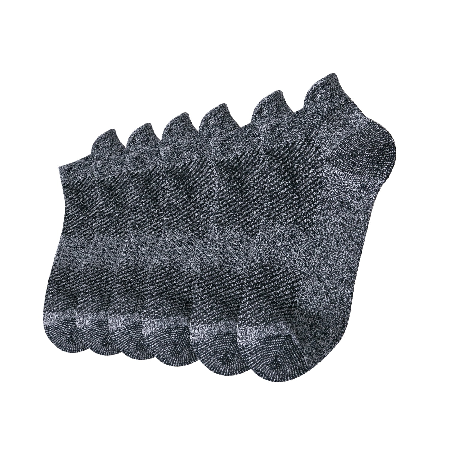 Hehanda 6 Pairs of Summer Short Sweat Absorption Anti-Odor Sports Socks ...