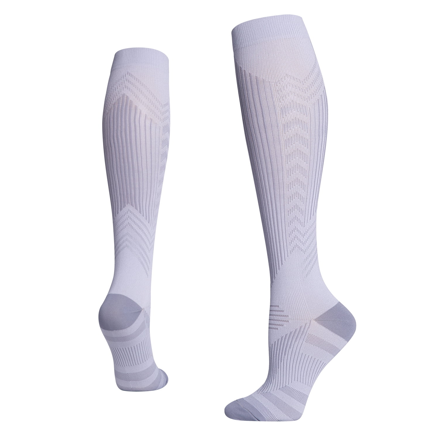 Hehanda Sports Compression Socks - Nighttime Reflective Striped Sports ...