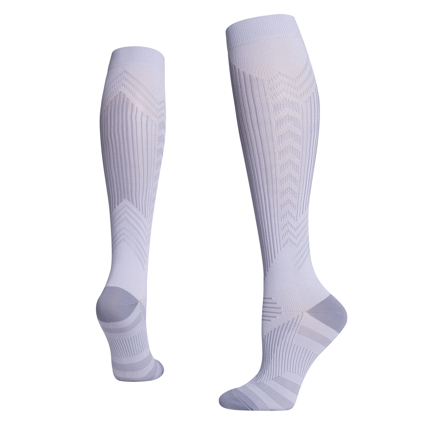Hehanda Sports Compression Socks - Nighttime Reflective Striped Sports ...