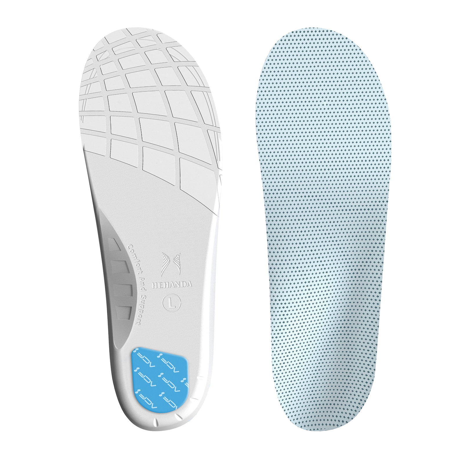 Hehanda Orthotic Arch Support Insoles, All-Weather, Relieve Foot ...