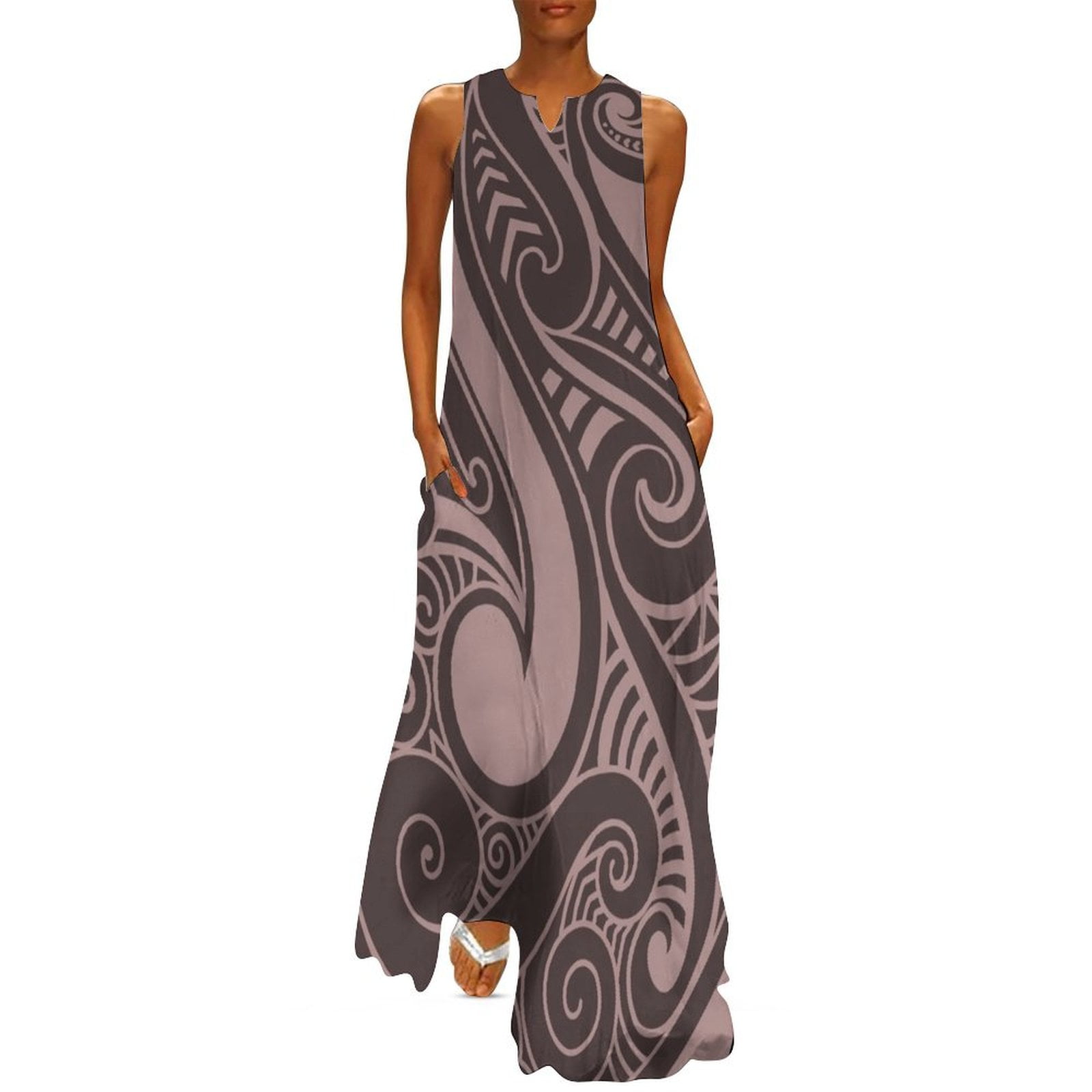 Hei matau traditional maori hook Long Dress elegant dresses plus sizes ...