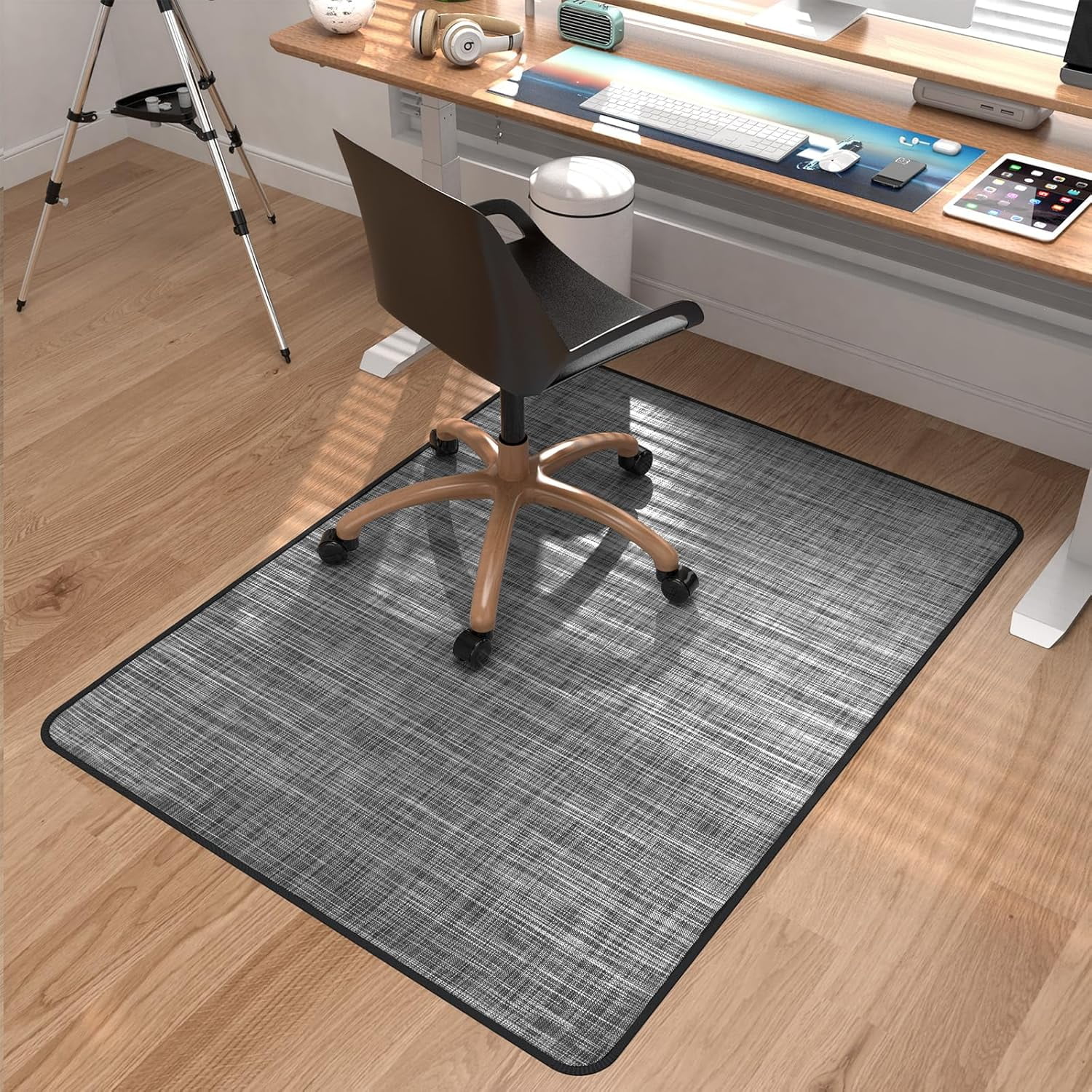 HeiStang Chair Mat for Hardwood & Tile Floor, 48" x 36" Office Chair ...
