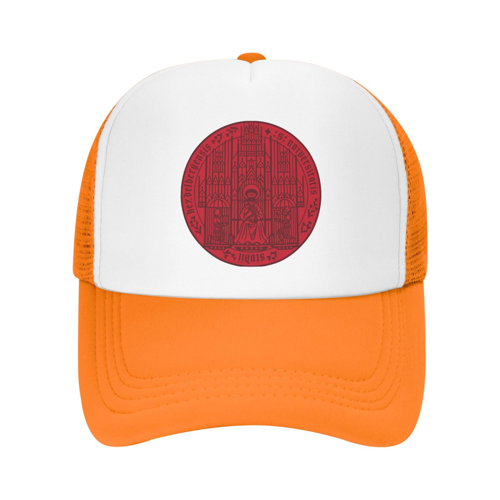Heidelberg University Logo Men - Mesh Baseball Trucker Hat Adjustable ...