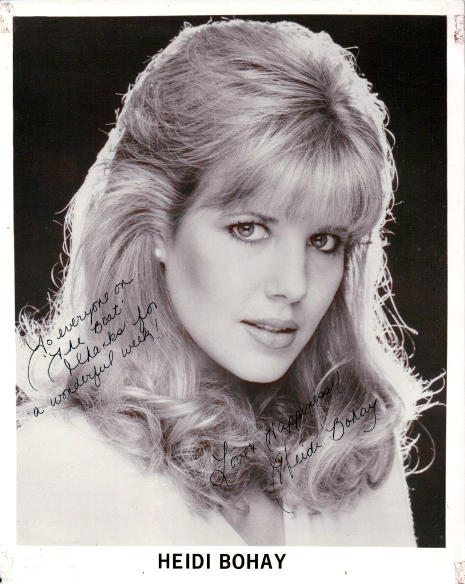 Heidi Bohay Signed Autographed 8X10 Photo Hotel Actress JSA JJ41099 ...