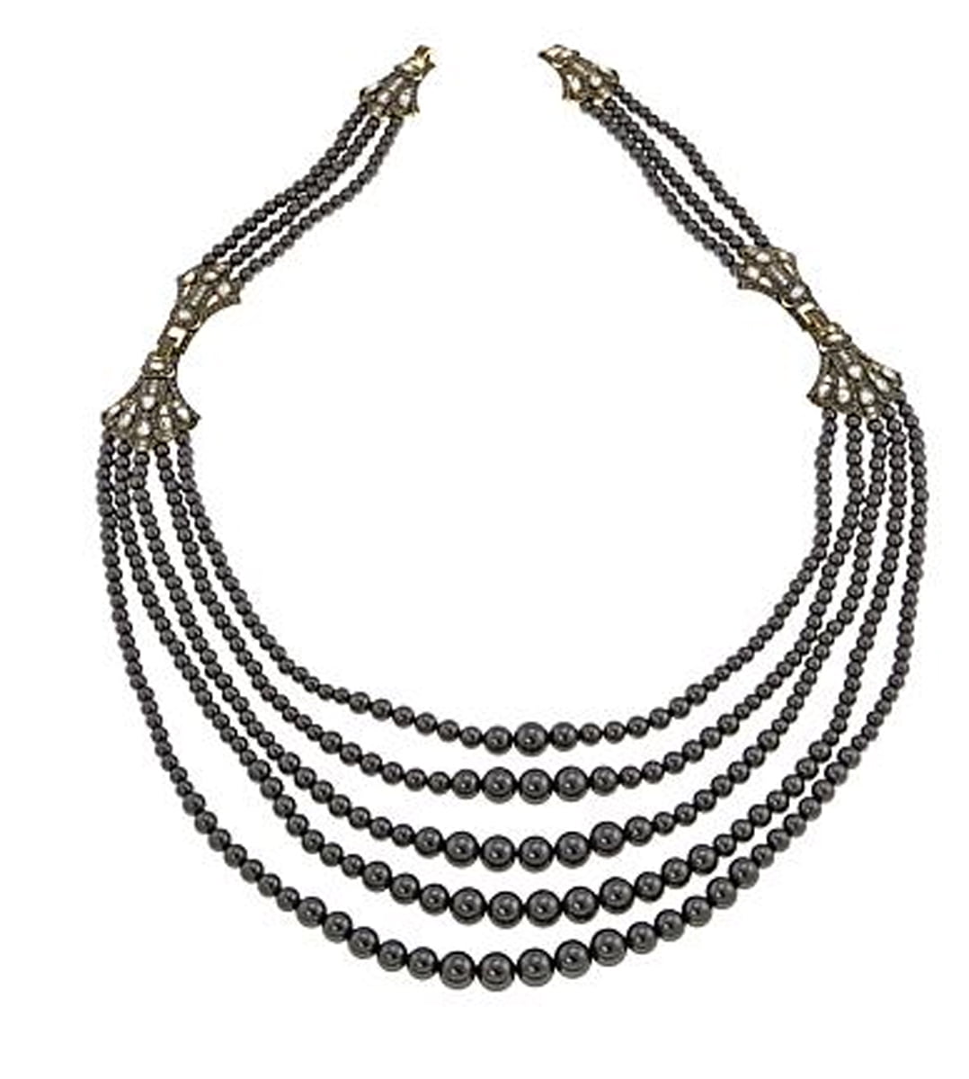 Heidi Daus Swarovski Crystal Multi-Strand Necklace & Bracelet Set~Age ...