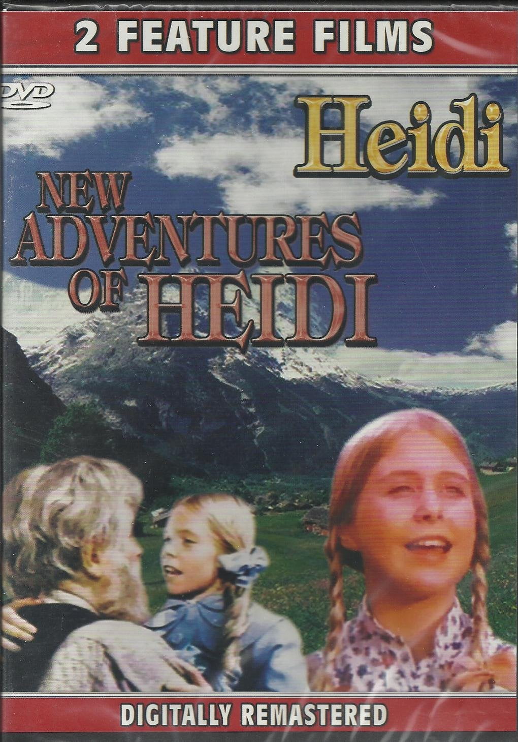 Heidi Double Feature the New Adventures of Heidi DVD NEW - Walmart.com