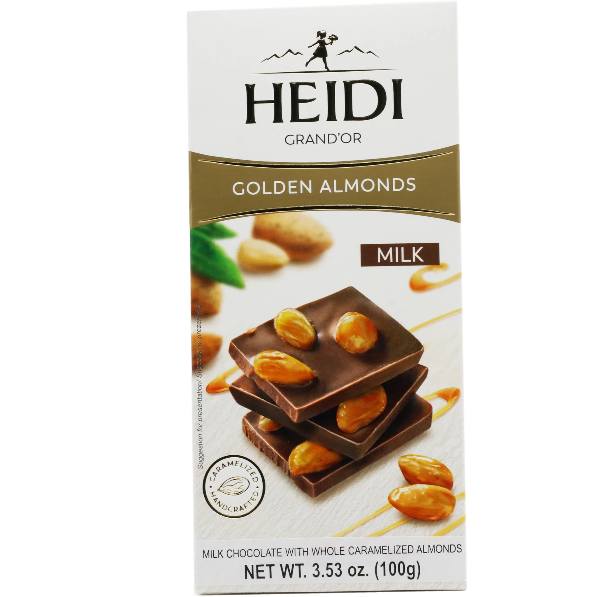 !Heidi Grand'or Almond Milk Chocolate 3.5 Oz (100 Gr) - Walmart.com