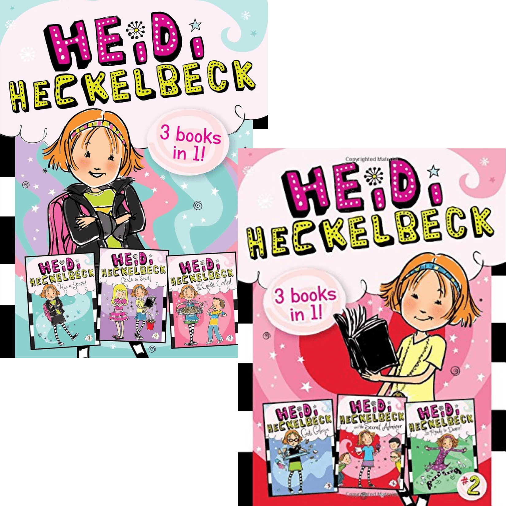 Heidi Heckelbeck 3 Books In 1: Set 1 : Has A Secret; Casts A Spell; The ...