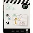 Heidi Swapp Lightbox Inserts 20/Pkg-Talking Animals - Walmart.com