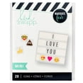 Heidi Swapp Lightbox Mini Inserts: Emoji Icons, 20 pack - Walmart.com