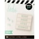Heidi Swapp Lightbox Mini Serif-Font Letters: Teal, 50 pack - Walmart.com